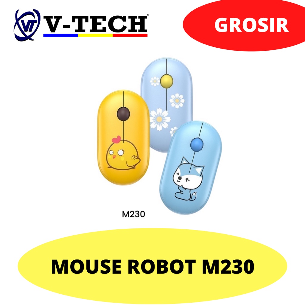 Jual MOUSE ROBOT M230 KARAKTER IMUT | Shopee Indonesia
