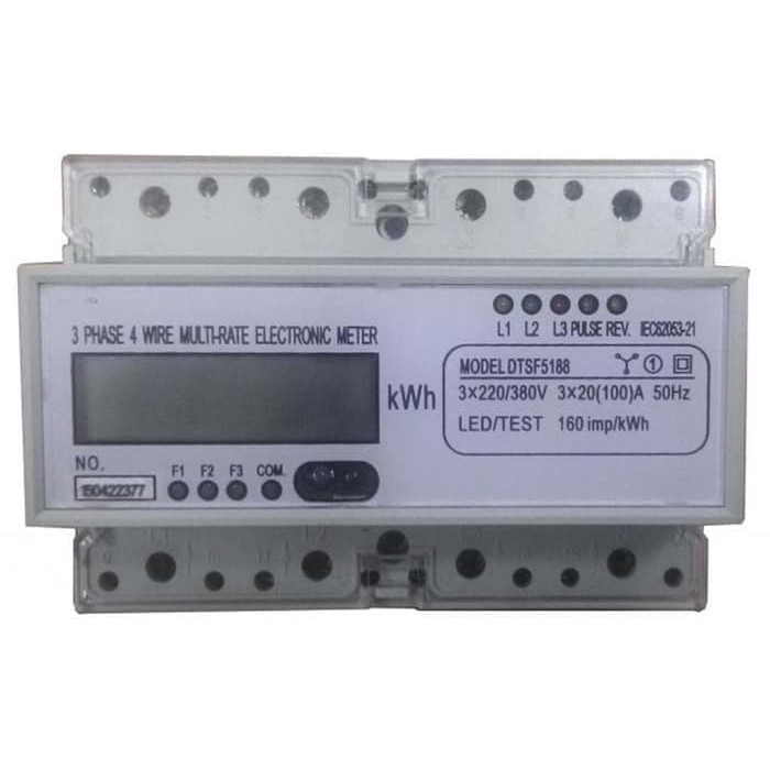 Jual Promo KWH METER 3 PHASE DIGITAL / KWH METER 3PHASE DIGITAL "F ...