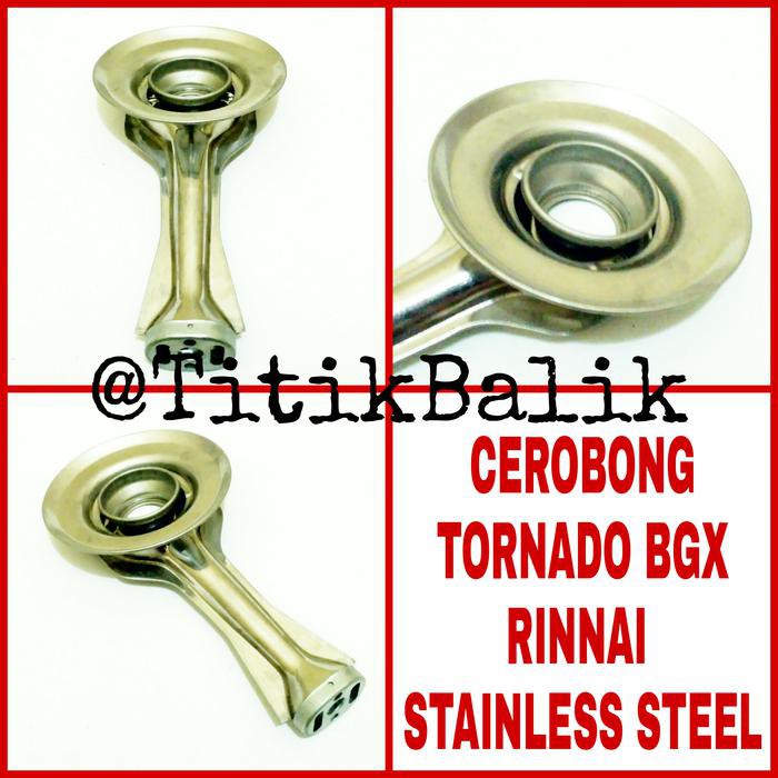 Jual Cerobong Rinnai Tornado - Dudukan Burner BGX - Tungku Stainless ...
