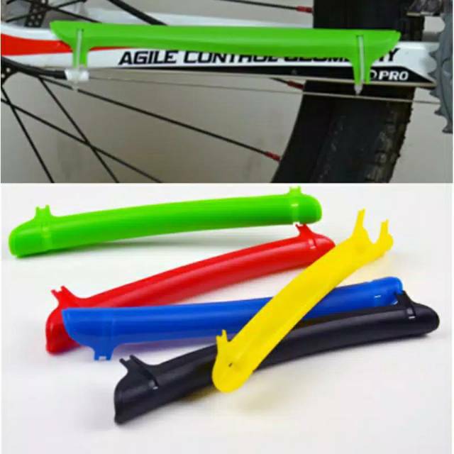 Jual Cover plastik pelindung rantai frame sepeda mtb road bike fixie ...