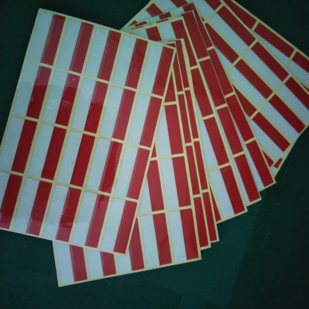 Jual Stiker bendera INDONESIA sticker merah putih | Shopee Indonesia