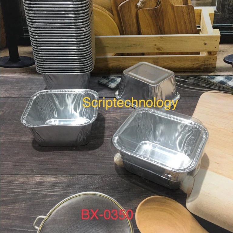 Jual Alumunium Foil Tray BX 0350 Tanpa Tutup - Tambah Tutup CUP BX0350 Kualitas Bagus | Shopee ...