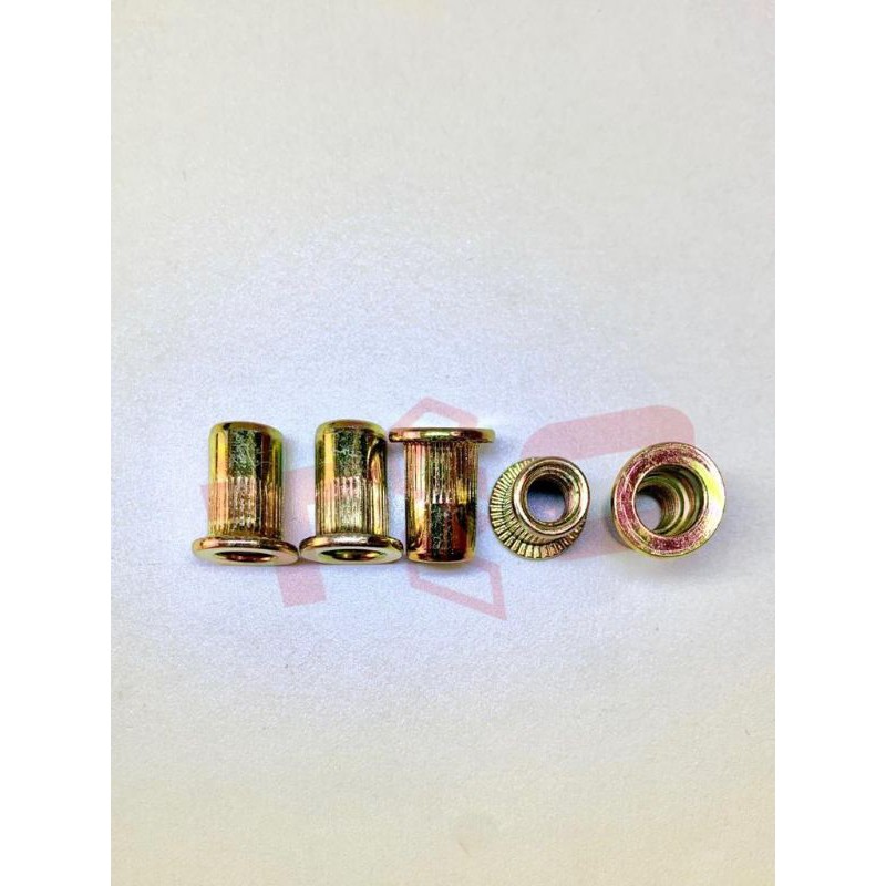 Jual Mur Rivet Nut M6 isi 20 pcs / Rivnut M 6 / 6mm / Nutsert / Insert ...