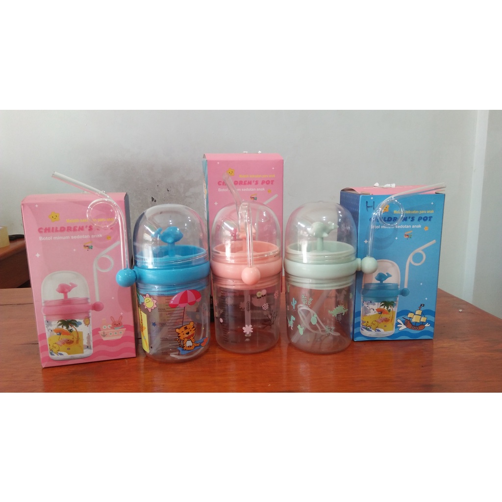 Jual Botol minuman karakter Botol minuman lumba-lumba Botol minuman ...