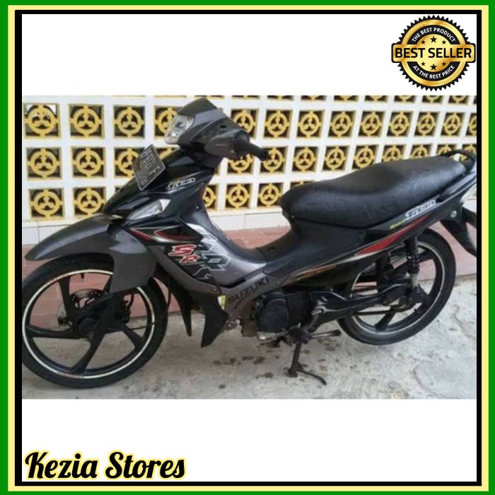 Jual Promo striping suzuki smash 110 r Titan SR 2010 hitam full body ...