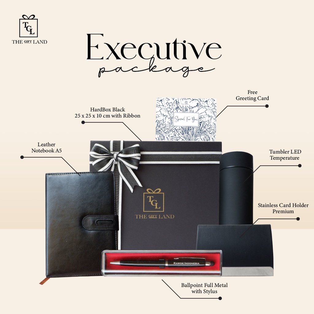 Jual Hampers Corporate Gift Set Custom Logo Ukir Nama - Executive ...