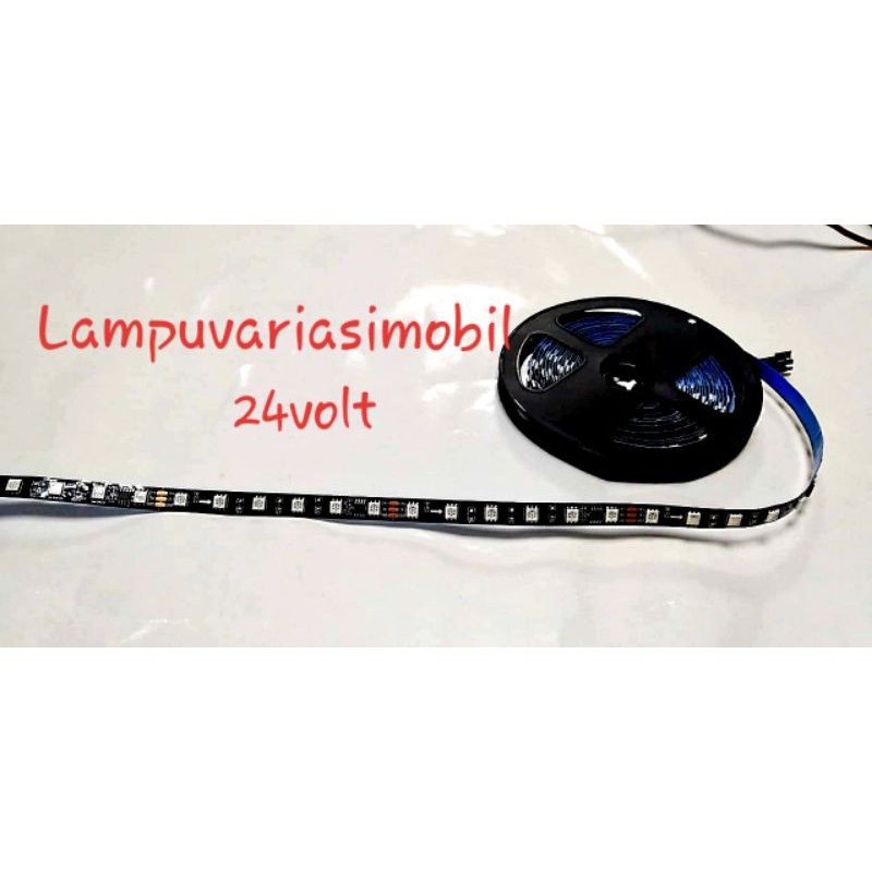 Jual Led strip ws 2811.24volt baan untuk buat lampu strobo bus&truck ...