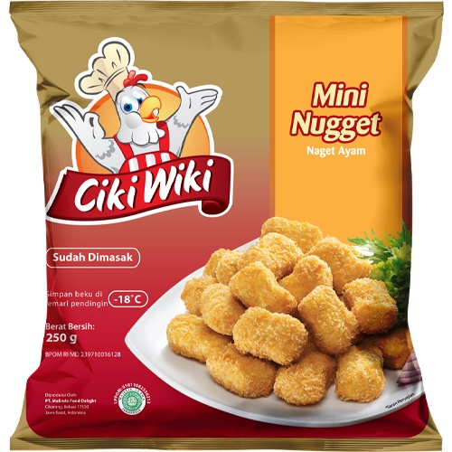 Jual CHIKI WIKI CHICKEN NUGGET 250 GRAM | Shopee Indonesia