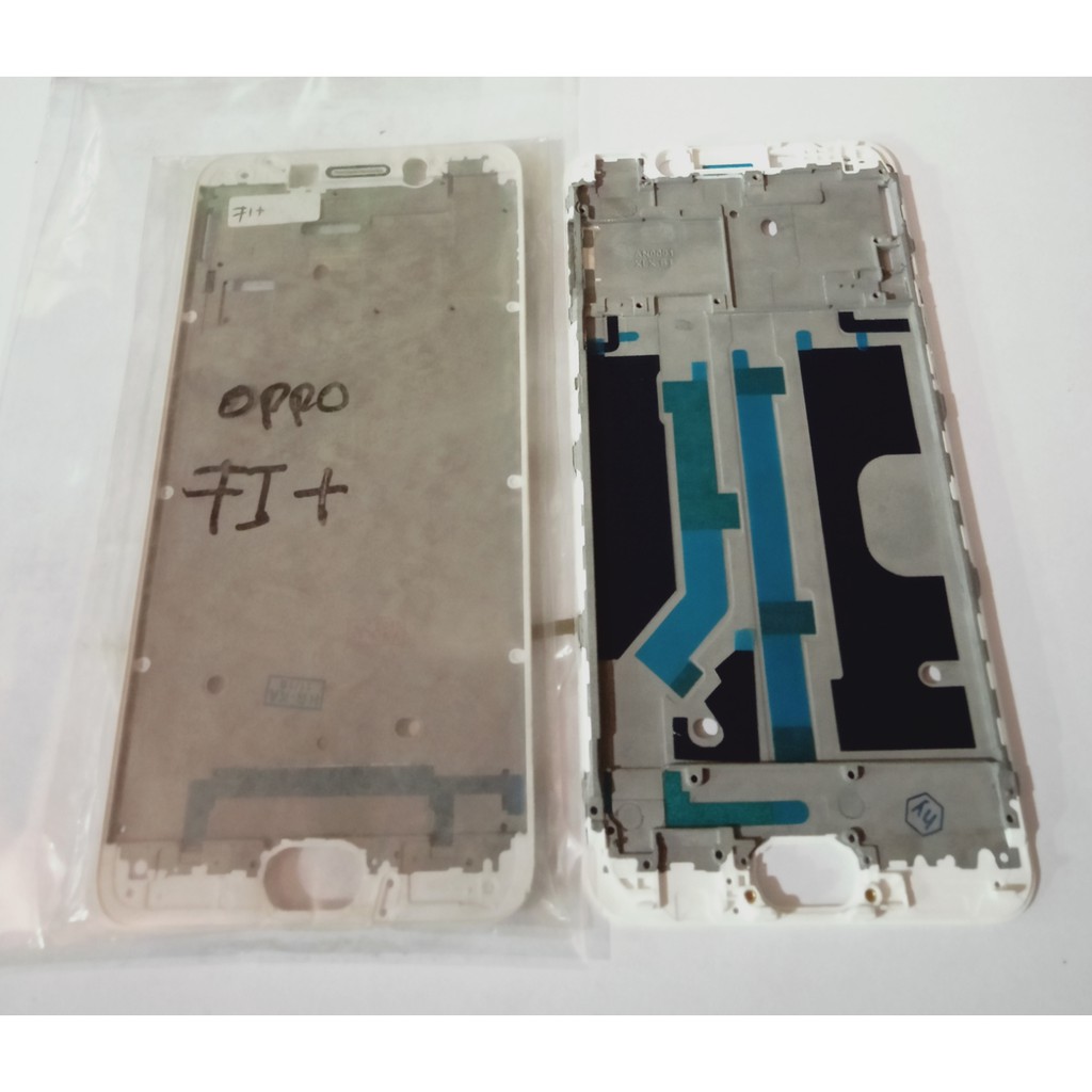 Jual FRAME LCD TULANG TEGAH TATAKAN LCD OPPO F1+/ F1 PLUS WHITE ...