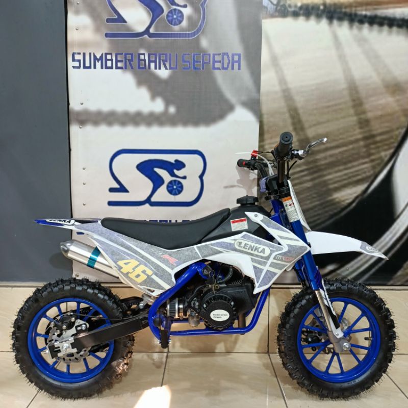 Jual Motor Mini Trail Lenka MC 46 Matic 50 CC | Shopee Indonesia