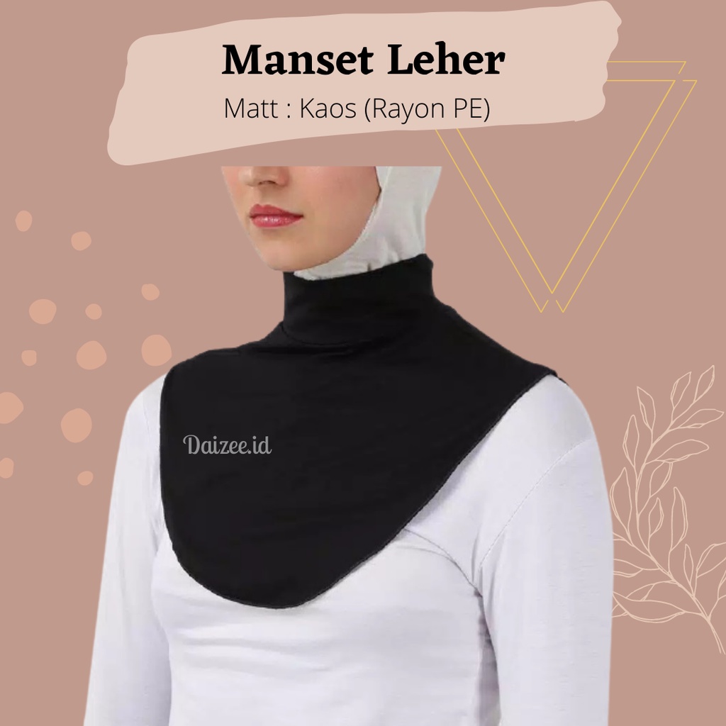 Jual Manset Leher | Penutup Leher untuk Baju Kerah Rendah | Inner Leher ...
