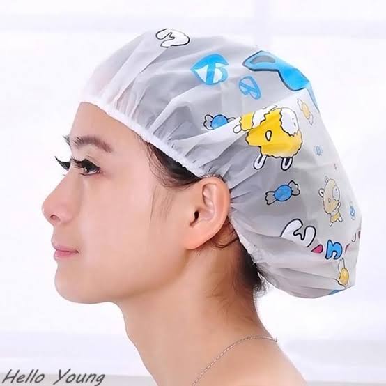 Jual Alolula - Topi Mandi / Pelindung Rambut Saat Mandi / Shower Cap ...