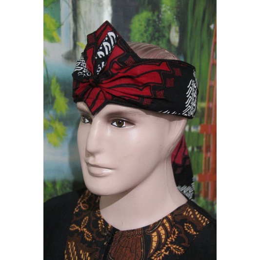 Jual iket kepala sunda jawa tradisional dewasa dan anak atas bolong ...
