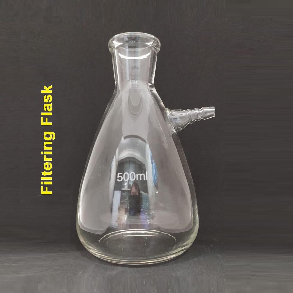 Jual FILTERING FLASK 1000 ML | SUCTION FLASK GLASS | Shopee Indonesia