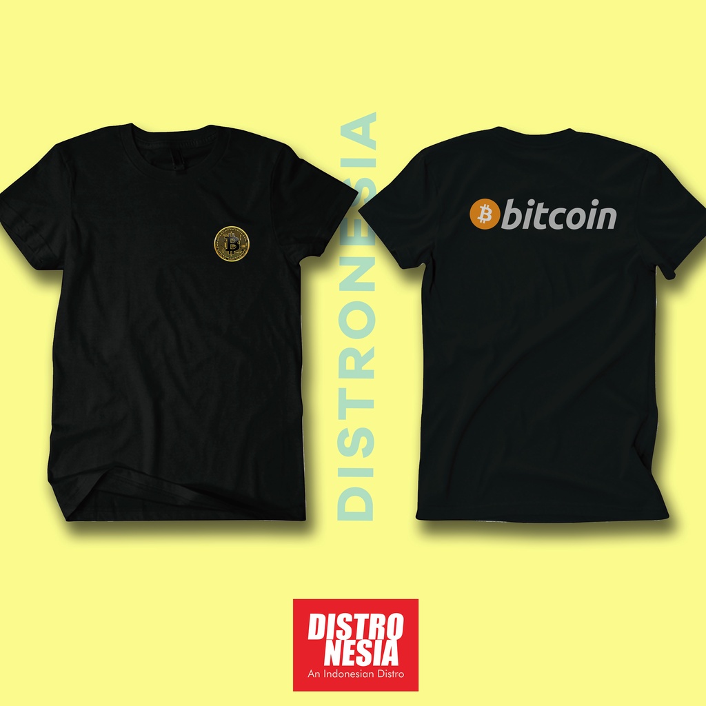 Jual BAJU KAOS TSHIRT BITCOIN CRYPTO BTC PREMIUM | Shopee Indonesia