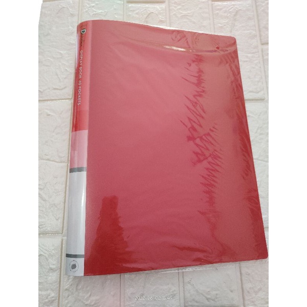 Jual Clear holder 40 pockets/clear holder/clear holder folio/clear ...