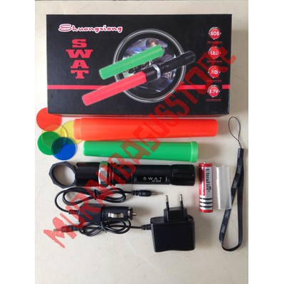 Jual SENTER SWAT POLICE KOMPAS 2 CONE / LALIN 4 LENSA MURAH | Shopee ...
