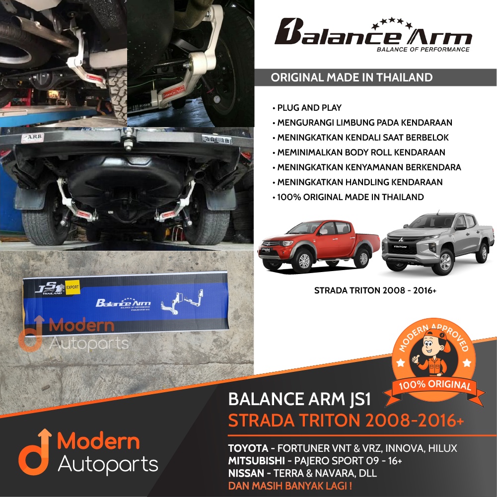 Jual Balance Arm JS1 Thailand Original Strada Triton 2008-2016+ PnP ...