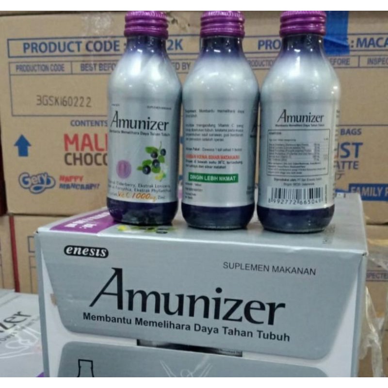 Jual amunizer vitamin c 1000 mg botol 140 ML isi 24 botol | Shopee ...