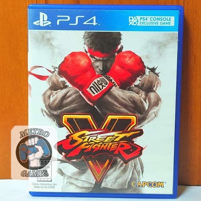 Jual PS4 Street Fighter V Kaset Streetfighter 5 CD BD Game Games Playstation PS 4 5 Fighting ...
