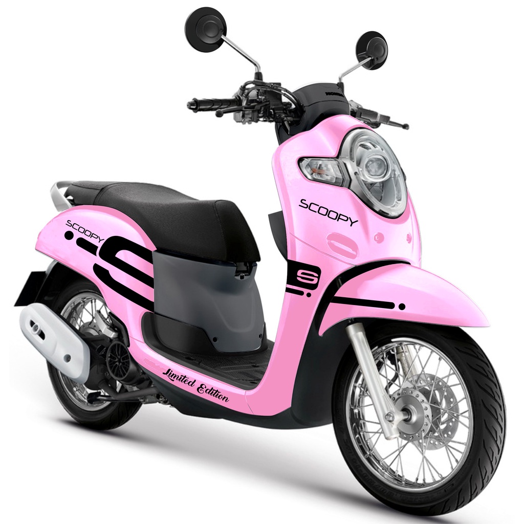 Jual Decal scoopy full body Full Blok Sticker Scopy Dekal New Fi 2017 ...