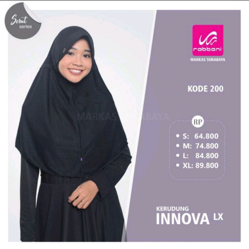 Jual Rabbani An Innova Lx Hitam | Shopee Indonesia