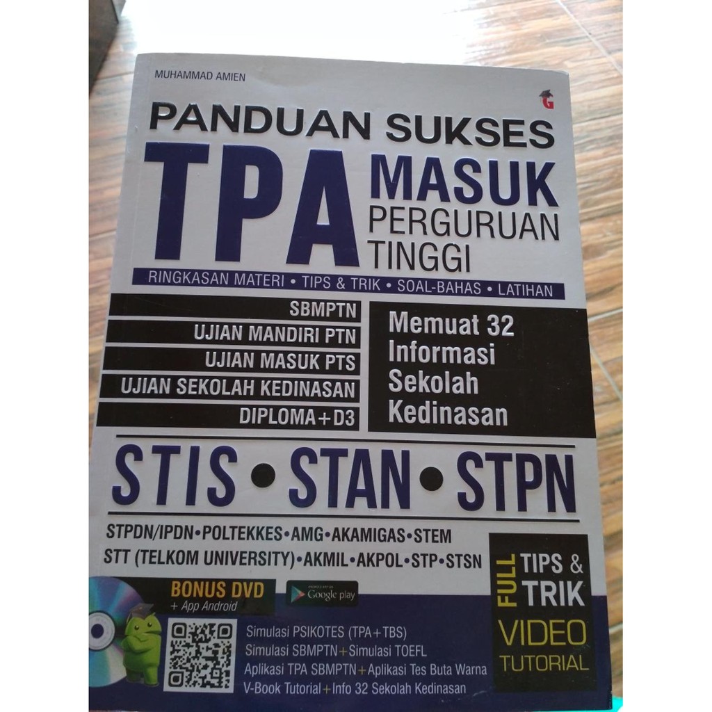 Jual Buku Panduan Sukses TPA Masuk Perguruan Tinggi Favorite Bestseller ... Jual Buku Panduan Sukses TPA Masuk Perguruan Tinggi Favorite Bestseller ...