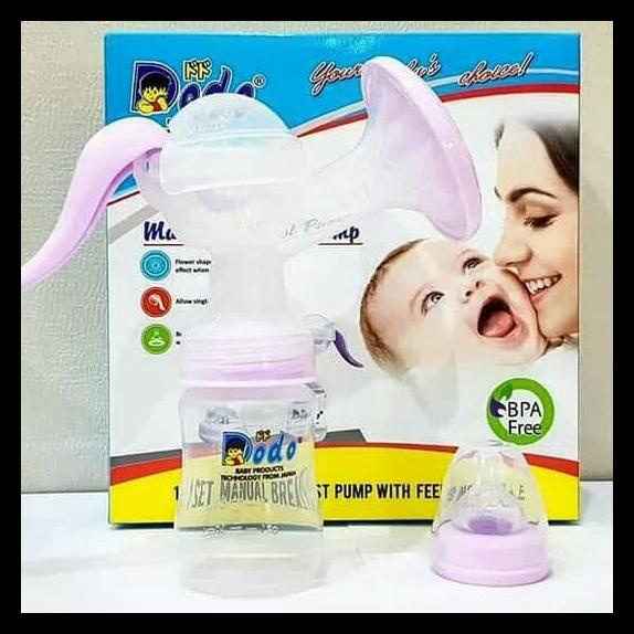 Jual Dodo Breast Pump Manual Pompa Asi Manual Alat Pumping Asi Bpa Free ...