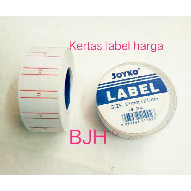 Jual ISI KERTAS LABEL HARGA/STIKER LABEL 1 LINE LABEL HARGA | Shopee ...