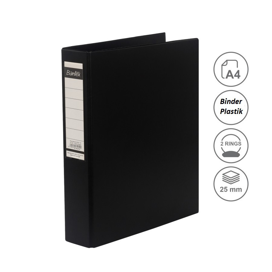 Jual Bantex Ring Binder 4 Ring A4 Kapasitas Dokumen 25mm | Shopee Indonesia