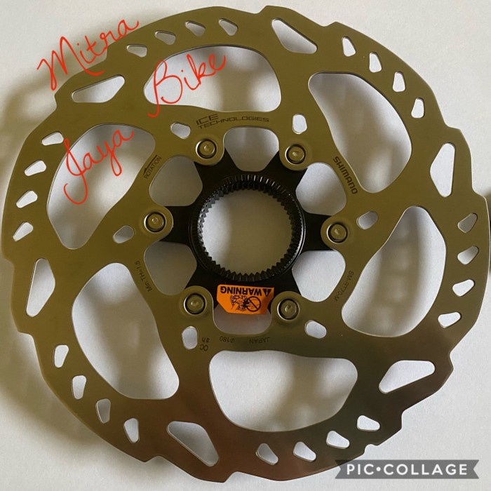 Jual 908Hd Rotor Shimano Sm-Rt70 180Mm Center Lock Ice Technology Japan ...