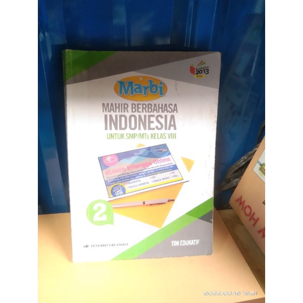 Jual buku Marbi mahir berbahasa Indonesia kelas 2 SMP erlangga | Shopee ...