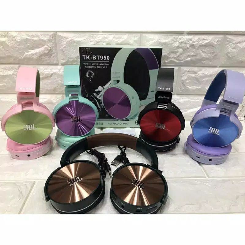 Jual Hf Earphone Headset Bando Bluetooth JBL Wireless JBL A750BT TK ...