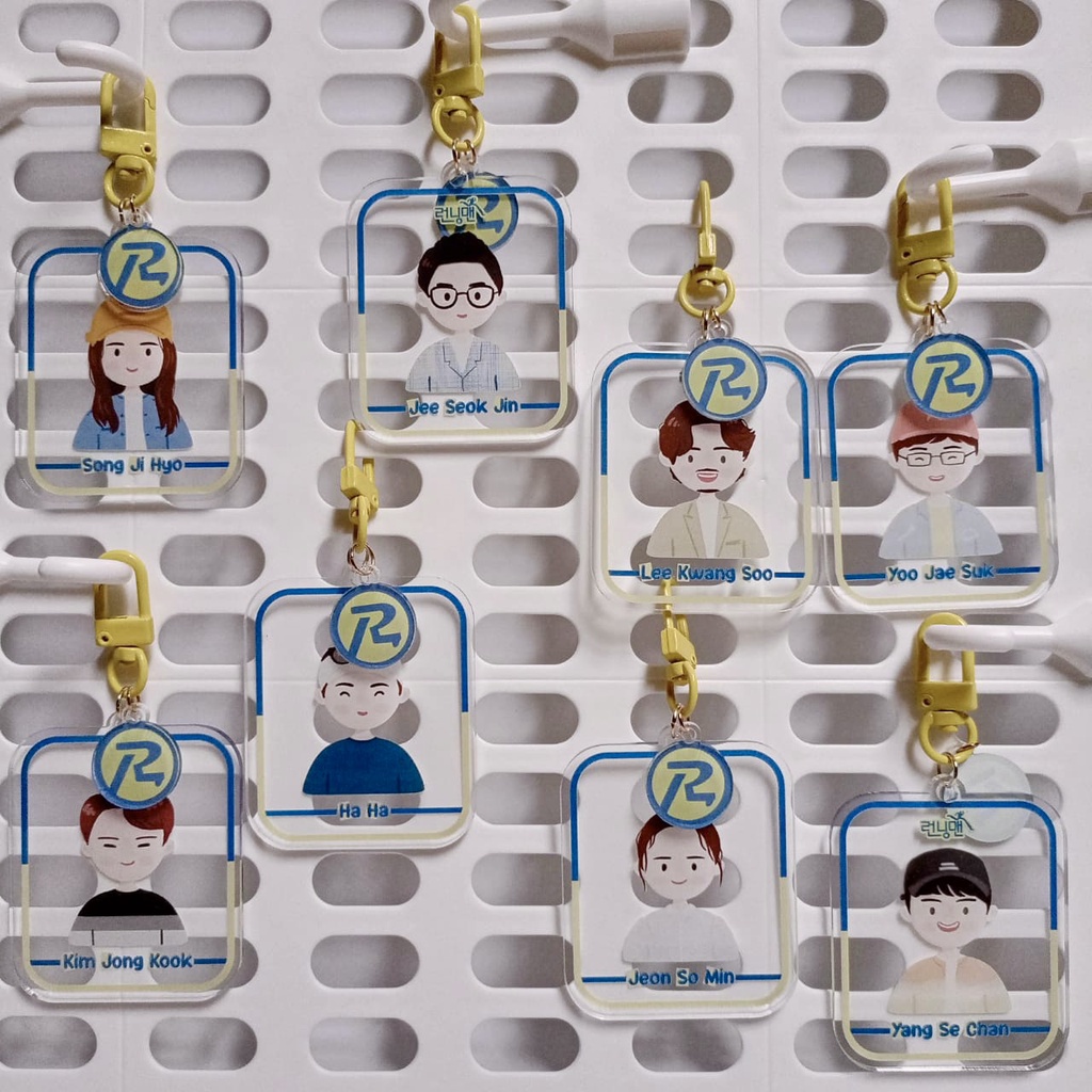 Jual Running Man Name Tag Member Akrilik | Shopee Indonesia