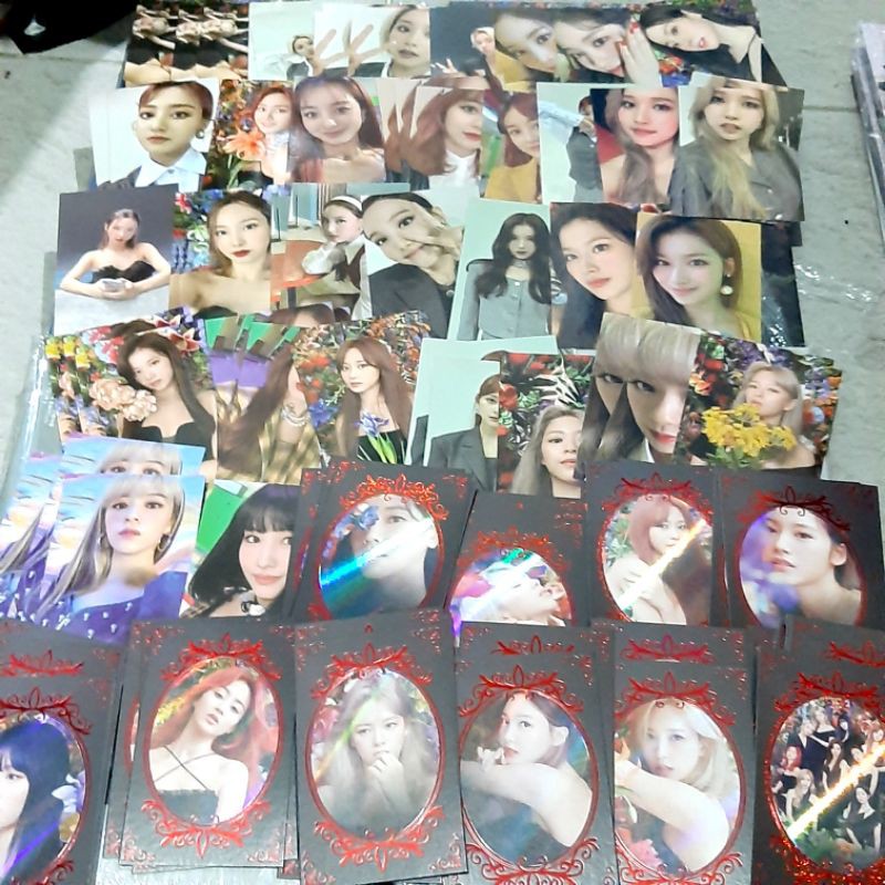 Jual TWICE Photocard / Withdrama benefit - Official from Album Eyes Wide Open EWO jihyo mina ...