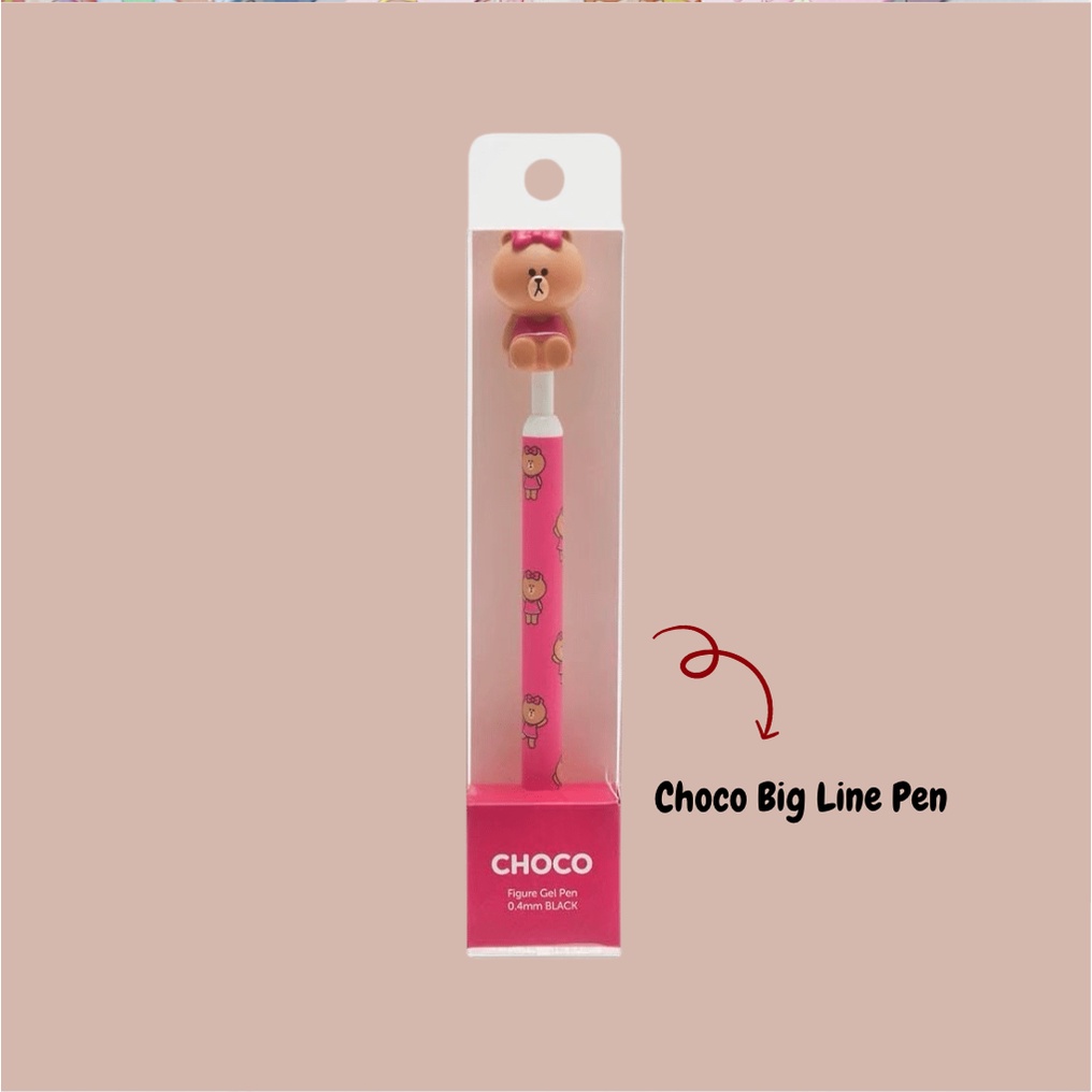 Jual Pulpen Line Karakter Choco Line Figure Gel Pen | Shopee Indonesia