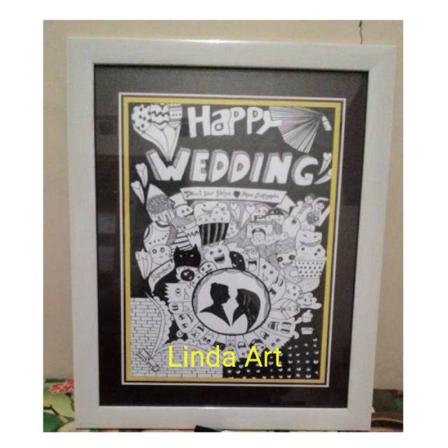 Jual Doodle Art Wedding | Shopee Indonesia