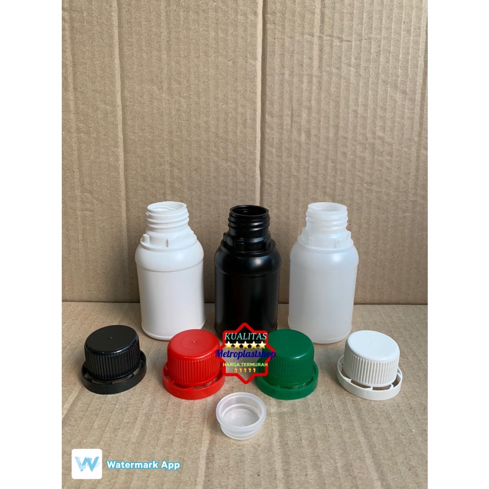 Jual Botol agro 100 ml /botol labor 100 ml HDPE 100 ml 100ml | Shopee ...