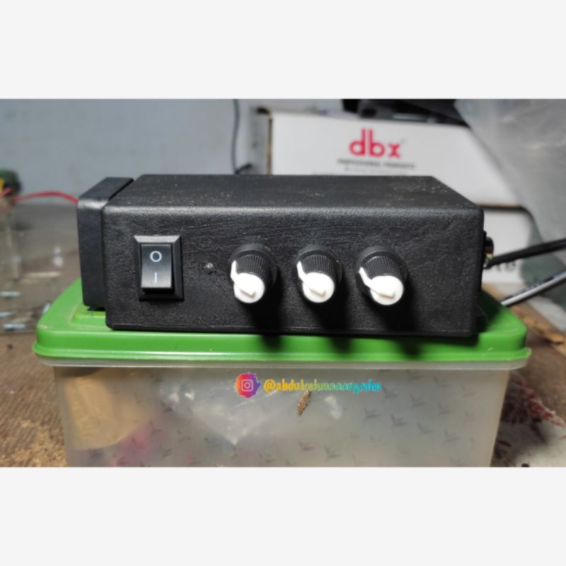 Jual POWER AMPLIFIER MINI 12V ClASS D PAM 8610 (2X15WATT) + Volume,Bass ...