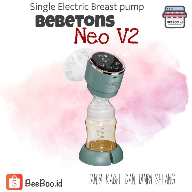 Jual [SEWA] BEBETONS NEO V2 Rechargeable Single electric Breast Pump / Pompa ASI Elektrik ...