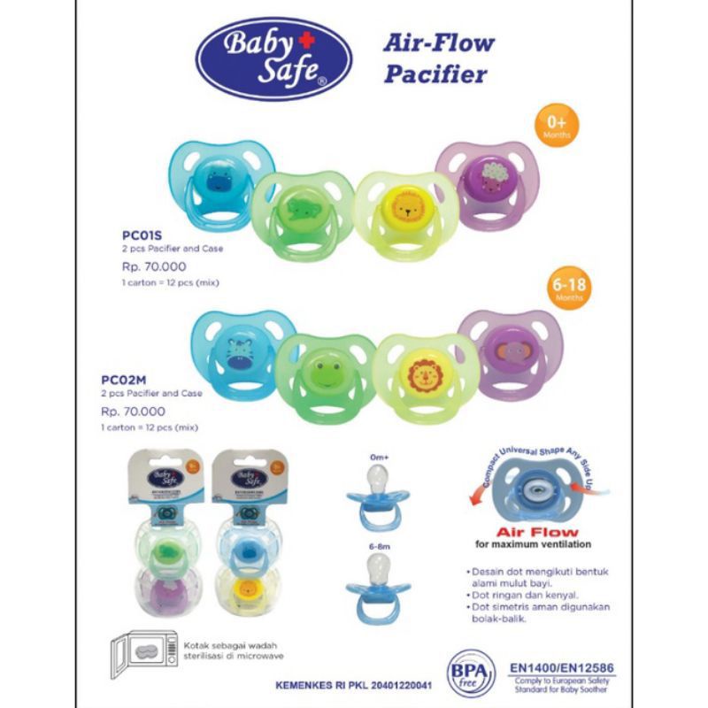 Jual BABY SAFE PACIFIER / EMPENG ANAK / KOMPENG ANAK | Shopee Indonesia