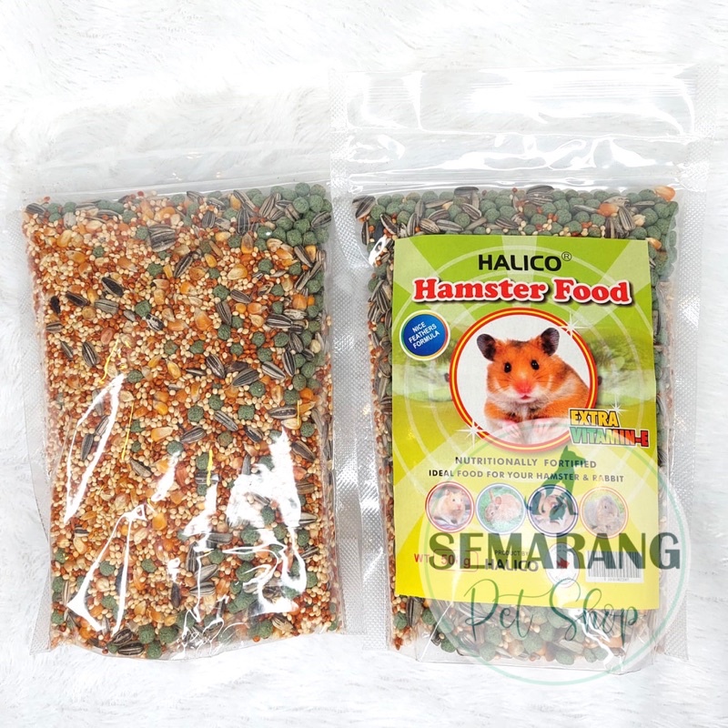 Jual Makanan Hamster HALICO Hamster Food 500gr Rabbit Food Kelinci Biji ...