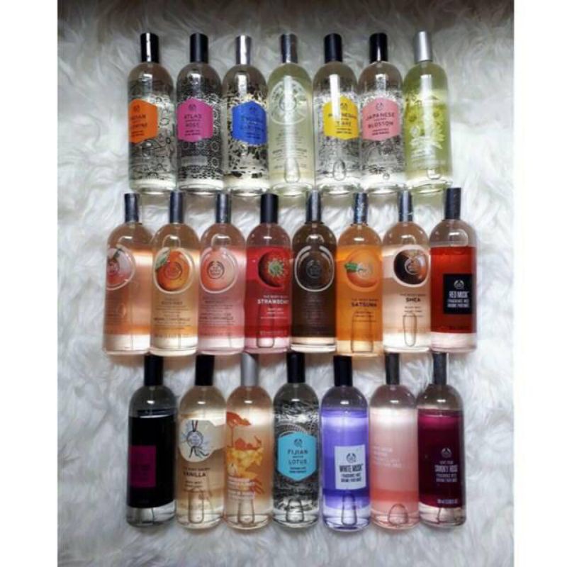 Jual Bodymist The Body Shop 100 ml Original reject counter | Shopee ...
