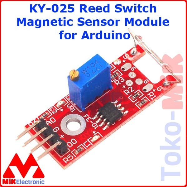 Jual KY025 KY-025 REED SWITCH MAGNETIC SENSOR MODULE FOR AVR PIC ...