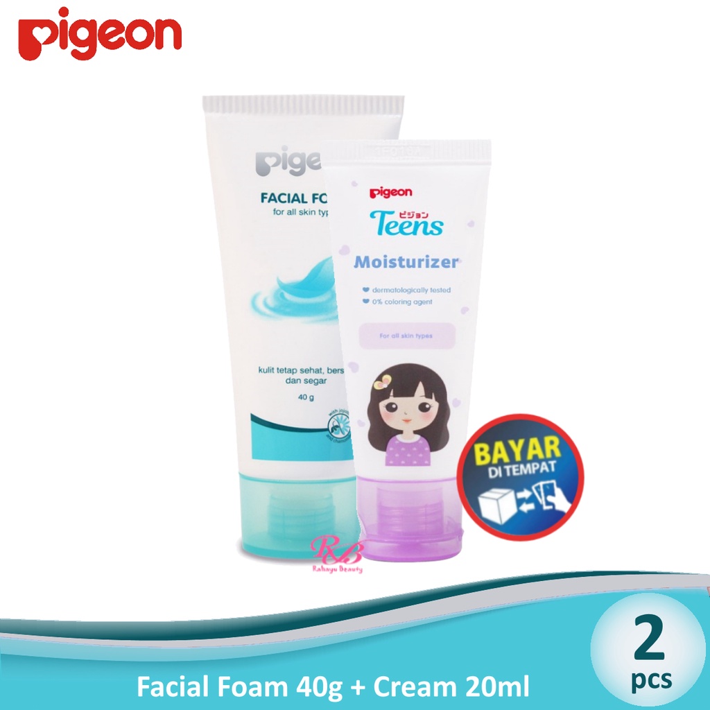 Jual PIGEON Teens Paket Remaja Mini - 2 pcs ( Facial Foam 40 gr ...