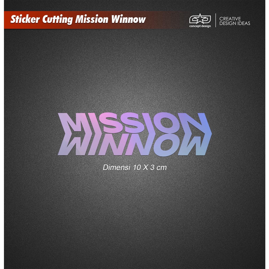 Jual Sticker Cutting Mission Winnow | Shopee Indonesia