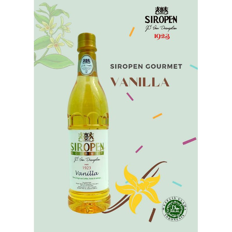 Jual Sirup Vanila Flavouring Siropen Gourmet Vanila 700ml | Shopee ...