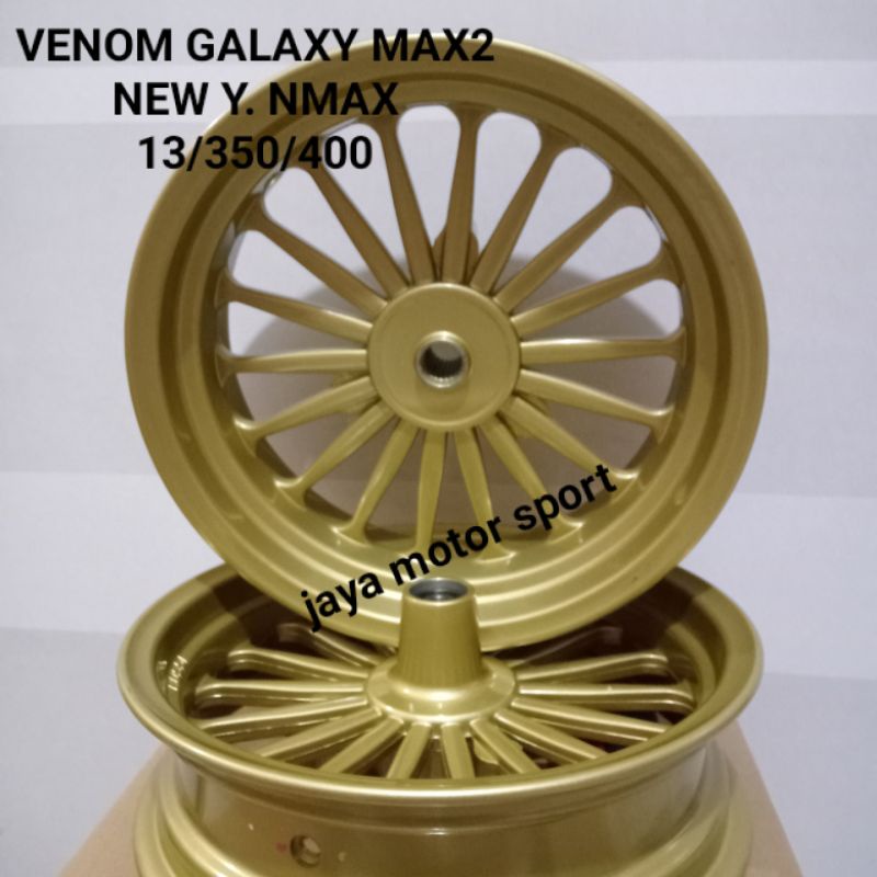 Jual velg merek vrossi venom galaxy max 2 model daytona Yamaha new nmax ...