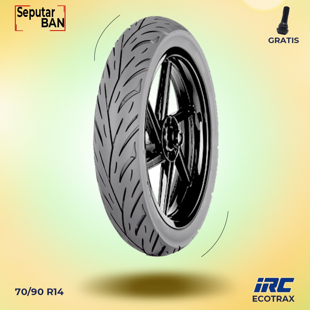 Jual Promo Ban Motor Matic IRC ECOTRAX 70/90-14 Tubeless | Shopee Indonesia