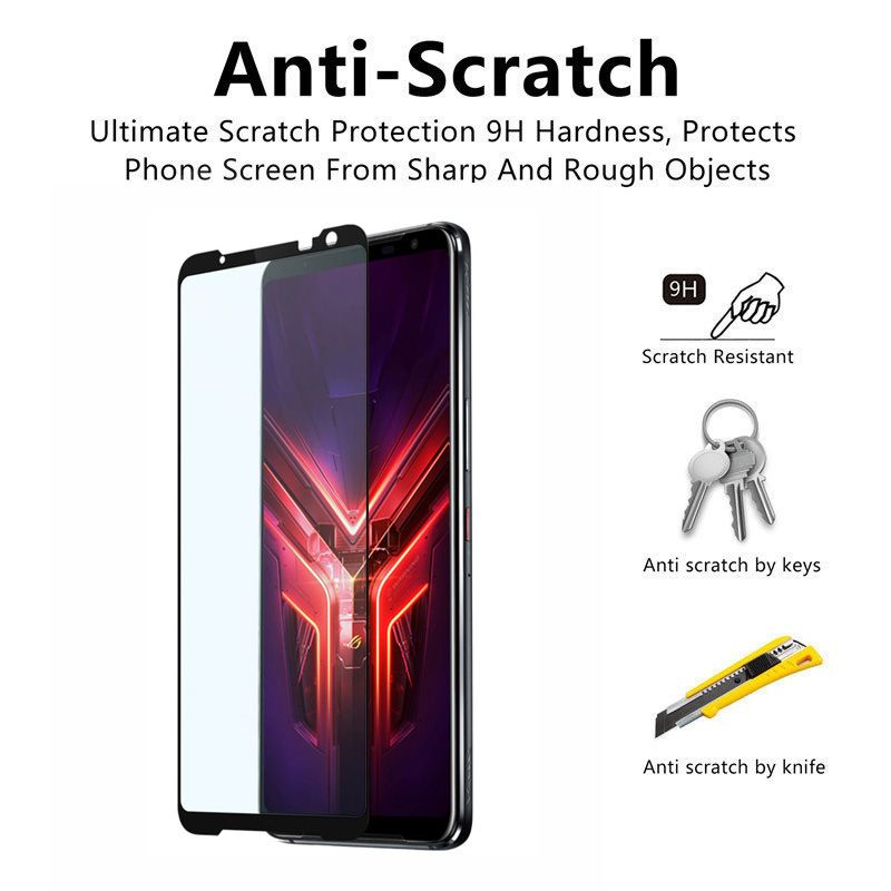 Jual ASUS ROG 2 ROG 3 ROG 5 TAMPER GLASS ANTI GORES KACA SCREEN GUARD ...